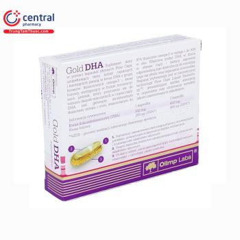 [CHÍNH HÃNG] Thuốc Gold DHA cấp DHA+acid folic cho mẹ bầu, cho con bú
