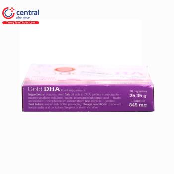 [CHÍNH HÃNG] Thuốc Gold DHA cấp DHA+acid folic cho mẹ bầu, cho con bú