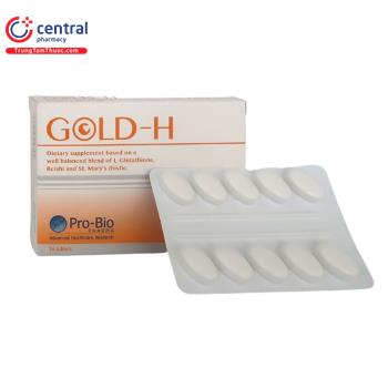 [CHÍNH HÃNG] Gold-H cho gan mạnh khoẻ hơn mỗi ngày