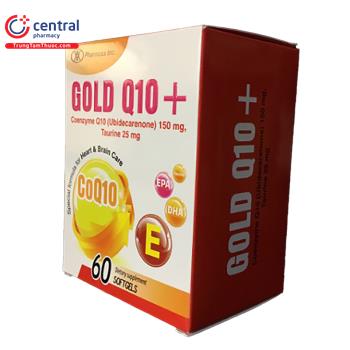 [CHÍNH HÃNG] Thuốc Gold Q10+ hỗ trợ điều trị bệnh tim mạch và não