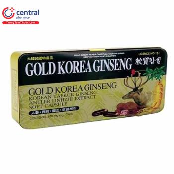 Thuốc Gold Korea Ginseng (120 viên): Cách dùng - liều dùng, giá bán