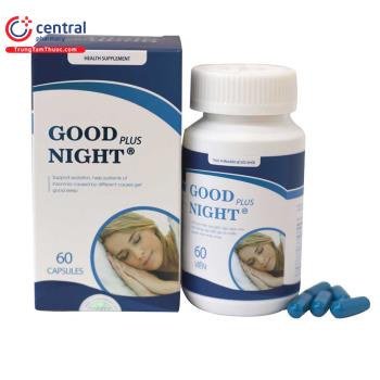 [CHÍNH HÃNG] Thuốc Good night plus hỗ trợ điều trị mất ngủ, khó ngủ