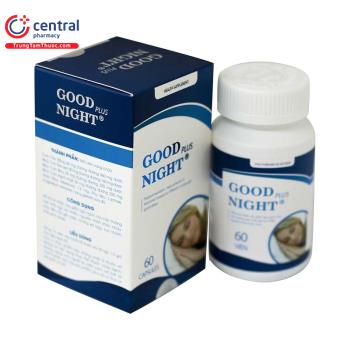 [CHÍNH HÃNG] Thuốc Good night plus hỗ trợ điều trị mất ngủ, khó ngủ