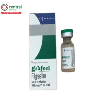 Thuốc tiêm Grafeel 300mcg/1ml điều trị giảm bạch cầu trung tính