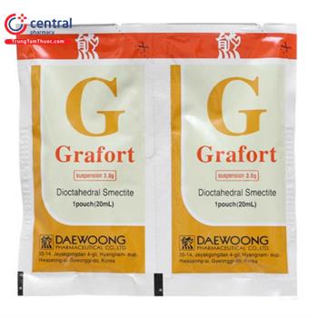[CHÍNH HÃNG] Thuốc Grafort- điều trị tiêu chảy, đau dạ dày tá tràng
