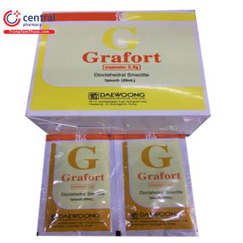 [CHÍNH HÃNG] Thuốc Grafort- điều trị tiêu chảy, đau dạ dày tá tràng