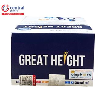 [CHÍNH HÃNG] Thuốc Great Height nâng cao tầm vóc trẻ em Việt Nam