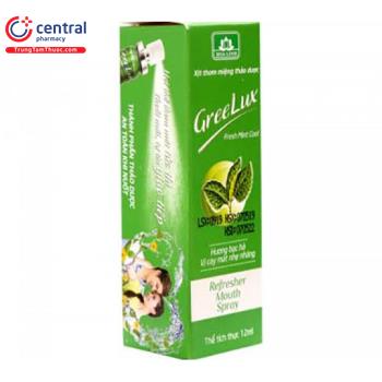 [CHÍNH HÃNG] Xịt thơm miệng thảo dược GreeLux Fresh Mint Cool