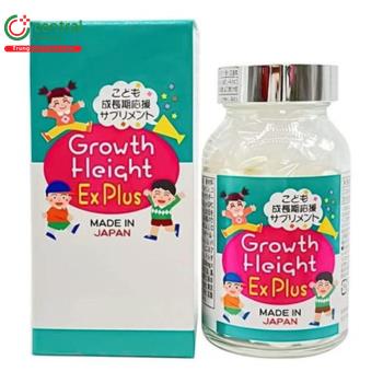 Thuốc Growth Height Ex Plus tăng chiều cao cho bé và thanh thiếu niên