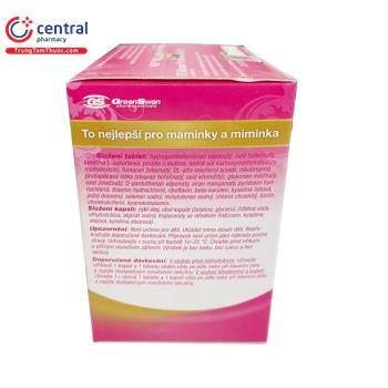 Thuốc bổ bầu GS Mamavit cung cấp vitamin, DHA, EPA cho thai kỳ khỏe mạnh