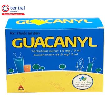 [CHÍNH HÃNG] Thuốc Guacanyl điều trị viêm đường hô hấp trên