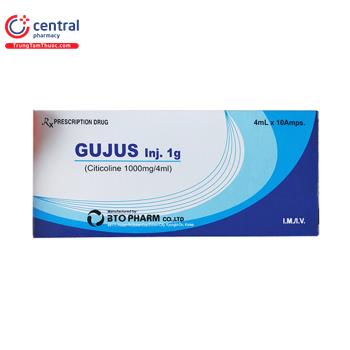 Gujus Inj 1000mg/4ml - phục hồi vận động ở bệnh nhân liệt nửa người