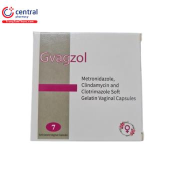 Viên đặt âm đạo Gvagzol - Dùng được cả viêm âm đạo do nấm và vi khuẩn