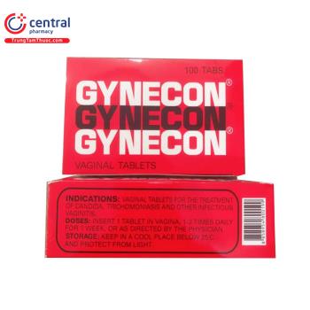 [CHÍNH HÃNG] Thuốc Gynecon điều trị viêm nhiễm âm đạo