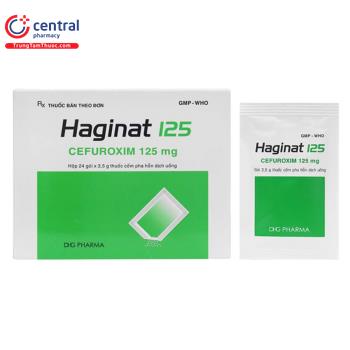 Haginat 125: Thuốc kháng sinh điều trị nhiễm khuẩn hô hấp