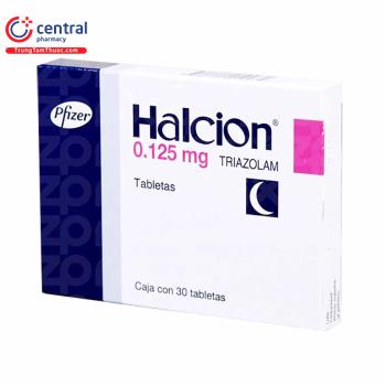 [CHÍNH HÃNG] Thuốc điều trị mất ngủ Halcion (Triazolam 0,125mg)