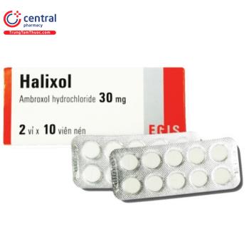 Thuốc Halixol 30mg - Thuốc có tác dụng làm loãng dịch nhầy