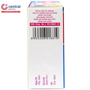 Thuốc Hapacol 80 giúp giảm đau, hạ sốt cho trẻ nhanh chóng
