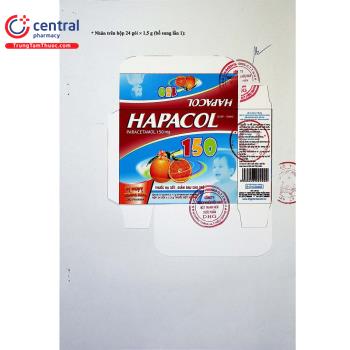 [CHÍNH HÃNG] Thuốc Hapacol 150 - Hạ sốt, giảm đau hiệu quả