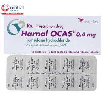 Thuốc Harnal Ocas 0.4mg - điều trị tiền liệt tuyến hiệu quả