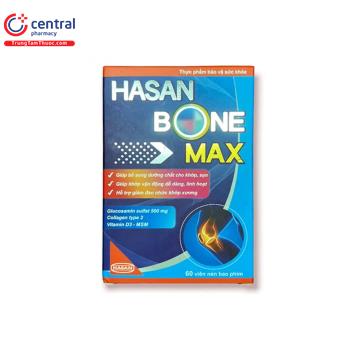 Thuốc Hasan Bone Max 60 viên giúp hỗ trợ giảm đau nhức xương khớp