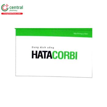 Thuốc Hatacorbi Hataphar bổ sung và điều trị triệu chứng thiếu calci