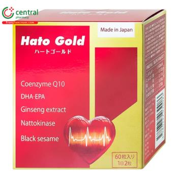Thuốc Hato Gold -Bổ sung chất chống oxy hóa, tăng cường khỏe tim mạch