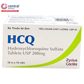 Thuốc HCQ 200mg điều trị viêm khớp dạng thấp, lupus ban đỏ