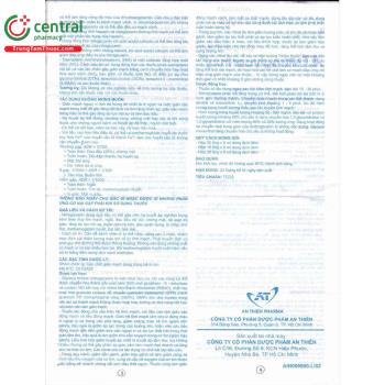 Thuốc A.T Nitroglycerin inj 5mg/5ml điều trị tăng huyết áp, cơn đau ...