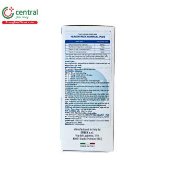 Thuốc HealthyPlex BoneCal Plus 100ml hỗ trợ hệ xương và răng chắc khỏe