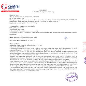 [CHÍNH HÃNG] Thuốc Heltec - Cải thiện chức năng gan bị suy giảm