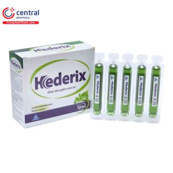 [CHÍNH HÃNG] Thuốc Hederix: Công dụng, liều dùng, chống chỉ định