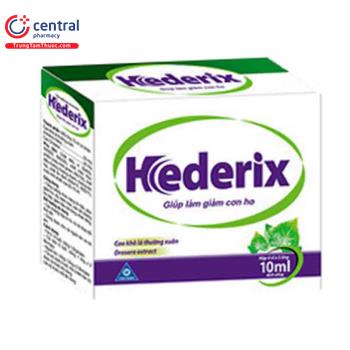 [CHÍNH HÃNG] Thuốc Hederix: Công dụng, liều dùng, chống chỉ định