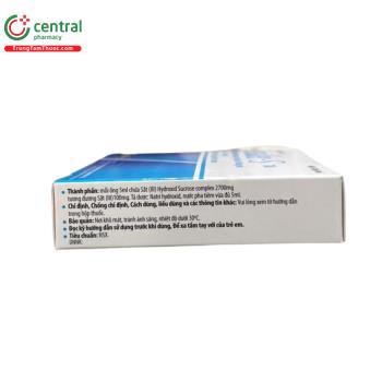 Thuốc Hemafer-S – Sắt sucrose, bổ sung sắt cho thiếu máu thiếu sắt