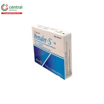 Thuốc Hemafer-S – Sắt sucrose, bổ sung sắt cho thiếu máu thiếu sắt