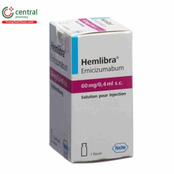 Thuốc Hemlibra 60mg/0,4ml Emicizumab điều trị bệnh Haemophilia A