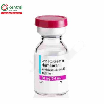 Thuốc Hemlibra 60mg/0,4ml Emicizumab điều trị bệnh Haemophilia A