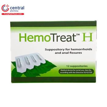 [CHÍNH HÃNG] HemoTreat H điều trị trĩ nội, nứt kẽ hậu môn