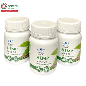 Dầu Hạt Gai Dầu - Hemp Seed Oil Deep Blue Health cân bằng hormone