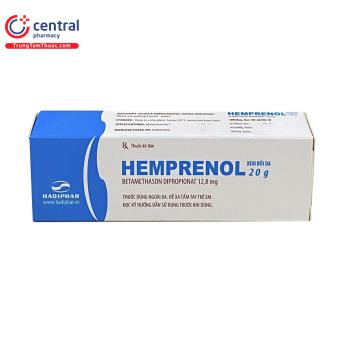 [CHÍNH HÃNG] Thuốc Hemprenol 20g xua tan nỗi lo các bệnh về da