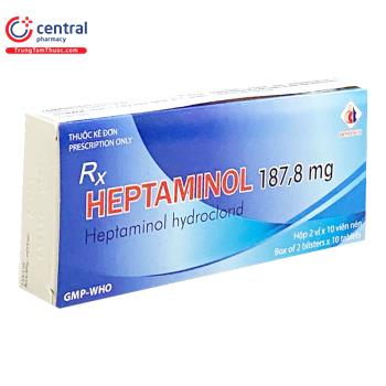 Thuốc Heptaminol Domesco - điều trị hạ huyết áp tư thế