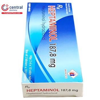 Thuốc Heptaminol Domesco - điều trị hạ huyết áp tư thế