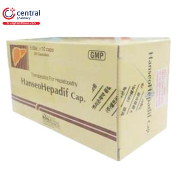 Thuốc HanseoHepadif Cap. : liều dùng, cách dùng, lưu ý