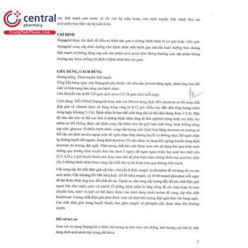 [CHÍNH HÃNG] Thuốc Hepagold 500ml Dịch truyền cho người suy dinh dưỡng