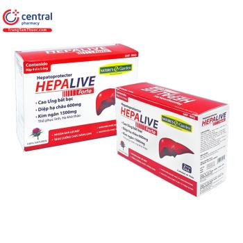 Thuốc Hepalive Forte 10ml hỗ trợ tăng cường chức năng, giải độc gan