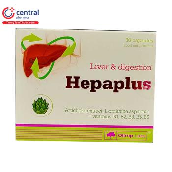 [CHÍNH HÃNG] Thuốc Hepaplus (vỉ) - Cải thiện chức năng gan