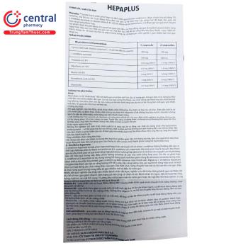 [CHÍNH HÃNG] Thuốc Hepaplus (vỉ) - Cải thiện chức năng gan