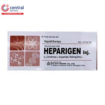 [CHÍNH HÃNG] Thuốc Heparigen 500mg/5ml: thuốc trị viêm gan, xơ gan