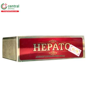 Thuốc Hepato tăng chức năng gan, bảo vệ tế bào gan, loại bỏ độc tố