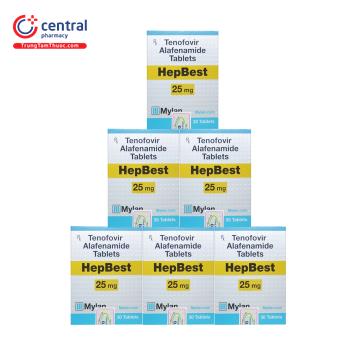 Thuốc HepBest 25mg: Cách dùng – liều dùng, lưu ý khi sử dụng